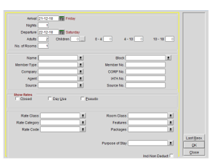 OPERA v5 PMS: How To Complete a Walk-In Reservation