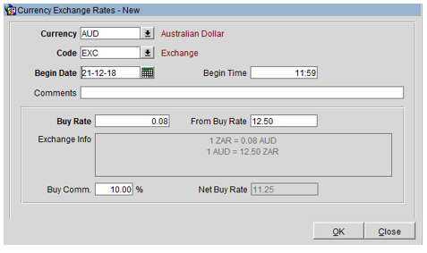 OPERA v5 PMS: How To Complete Foreign Currency Exchange