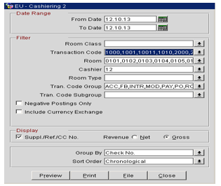 OPERA v5 PMS: How To Balance Opera PMS and Micros POS