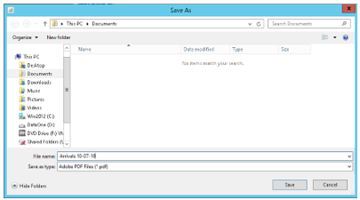 OPERA v5 PMS: How to Email & Export Reports
