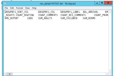OPERA v5 PMS: How to Email & Export Reports