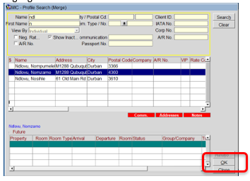 OPERA v5 PMS: How To Merge Profiles